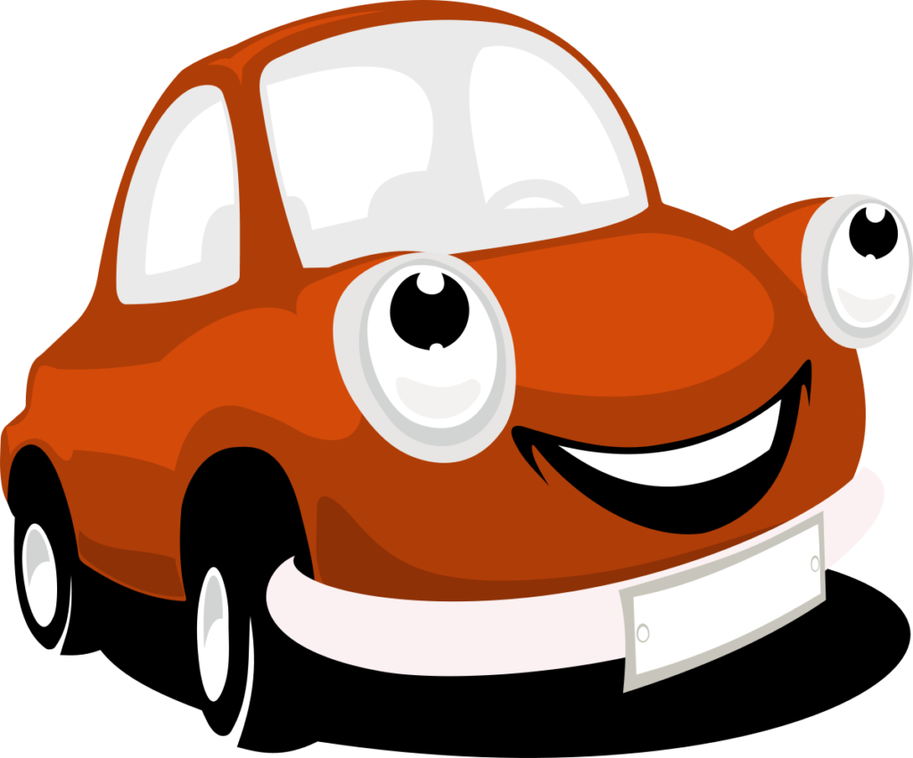 Download Clipart Cars Orange - Vector Cartoon Car Png Transparent Png ...