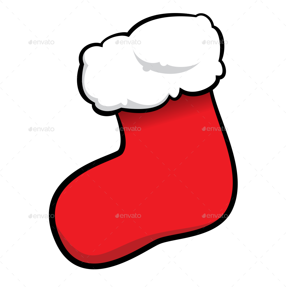 Socks For Christmas Clipart - Png Download - Full Size Clipart ...