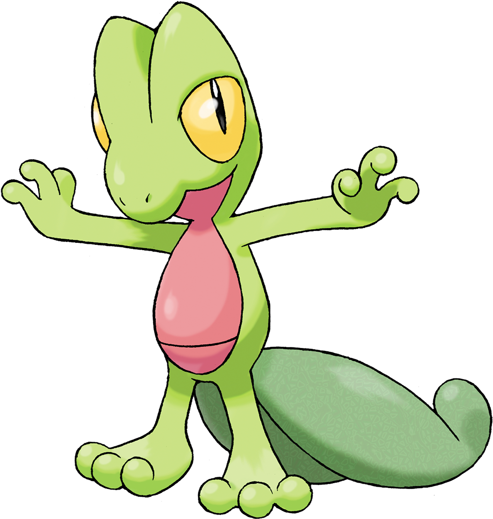 Treecko - Pokemon Treecko Clipart - Full Size Clipart (#5571847 ...
