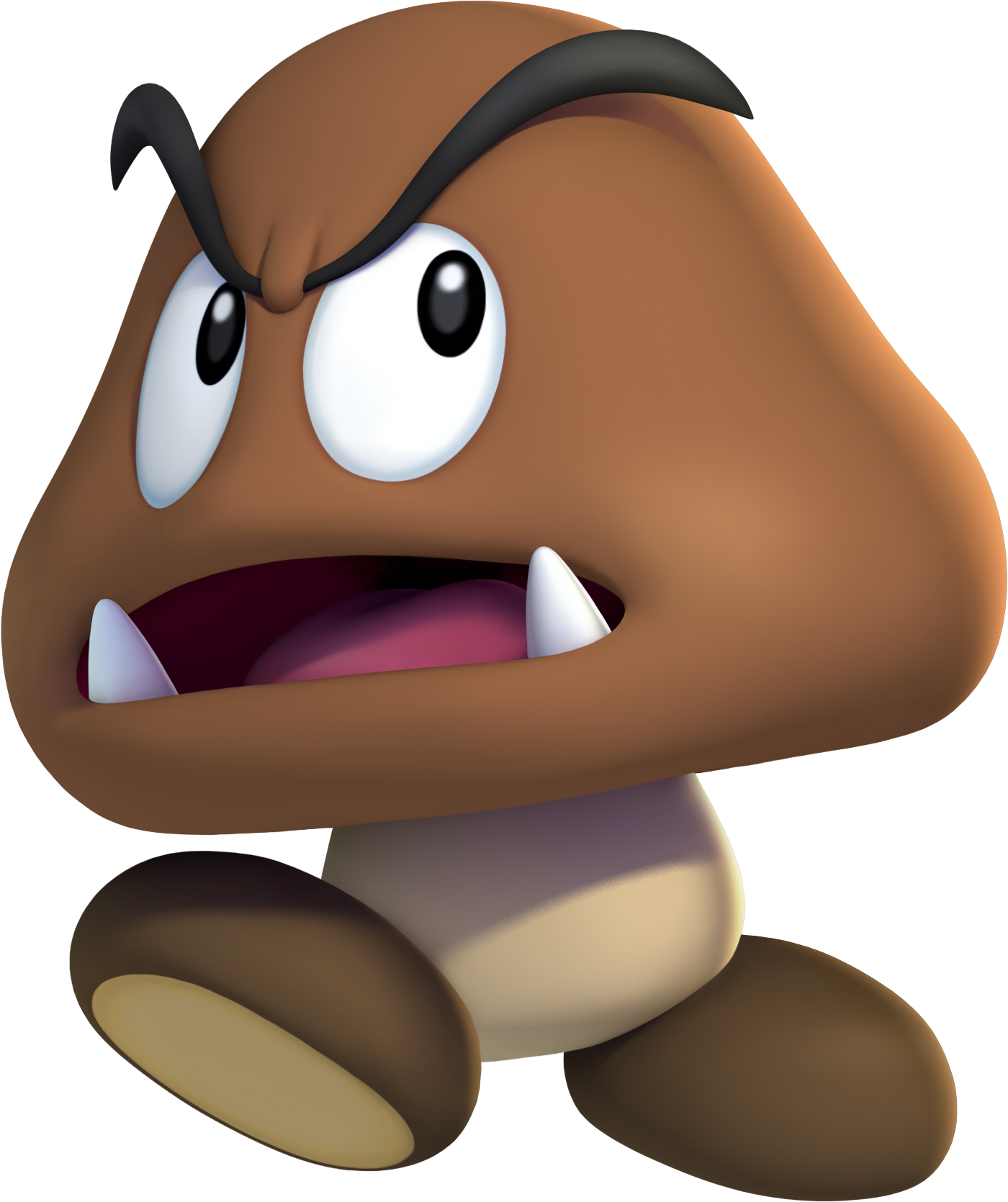 Bullets Clipart Super Mario - New Super Mario Bros Wii Goomba - Png ...