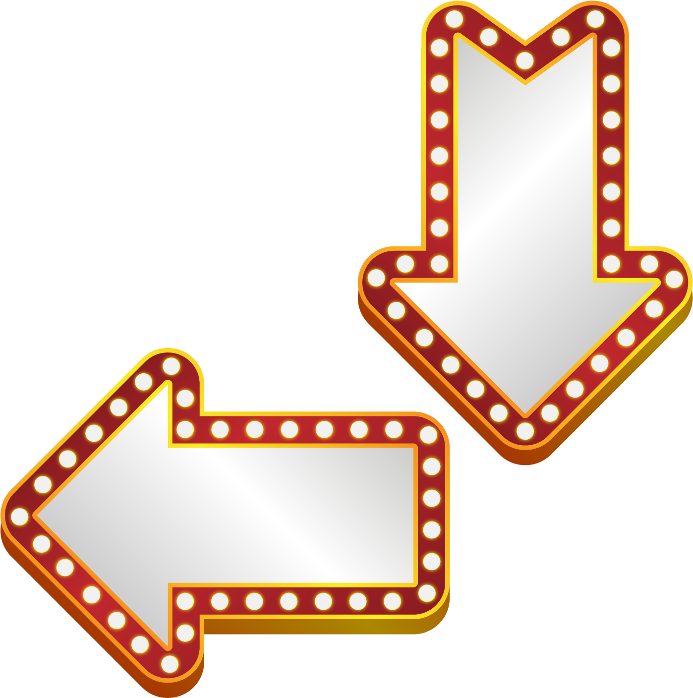 Download Arrow Of Light Png, Picture - Neon Arrow Sign Vector Clipart ...