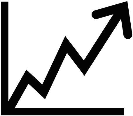 Trending Up Icon Png Clipart - Full Size Clipart (#5577504) - PinClipart