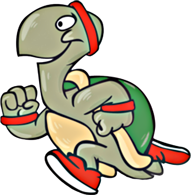 Running Turtle Clipart - Full Size Clipart (#5580771) - PinClipart