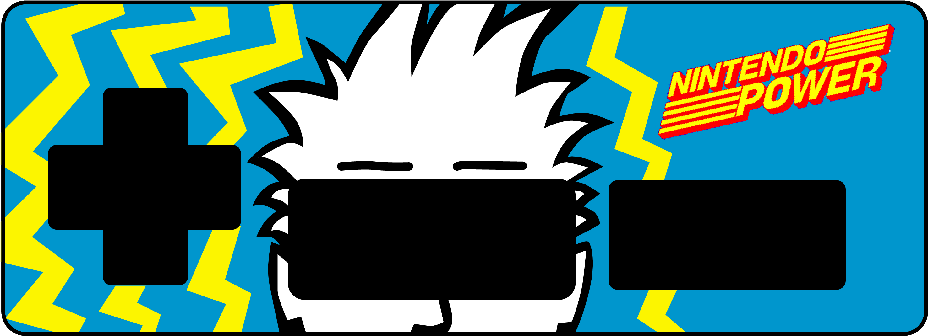 Nintendo Power Nes Sticker Template Clipart - Full Size Clipart ...