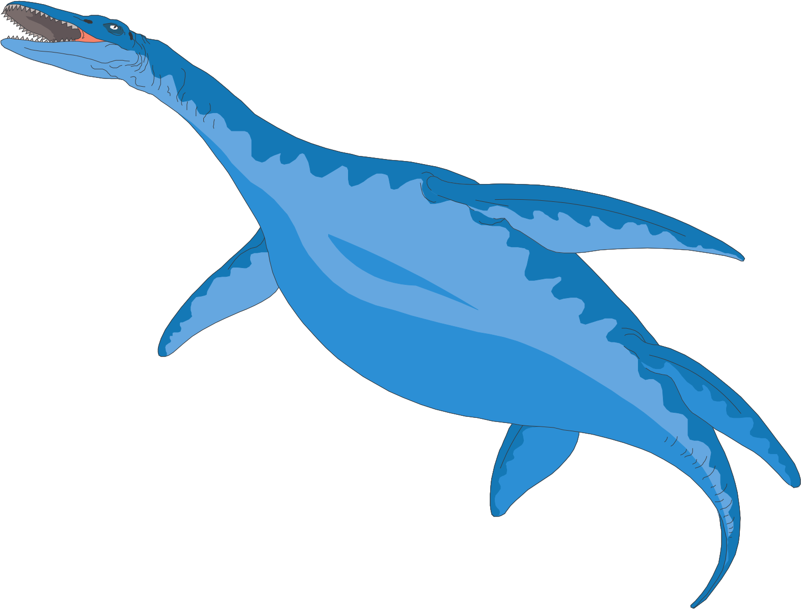 Download Water Dinosaur Cartoon Clipart (#5585115) - PinClipart