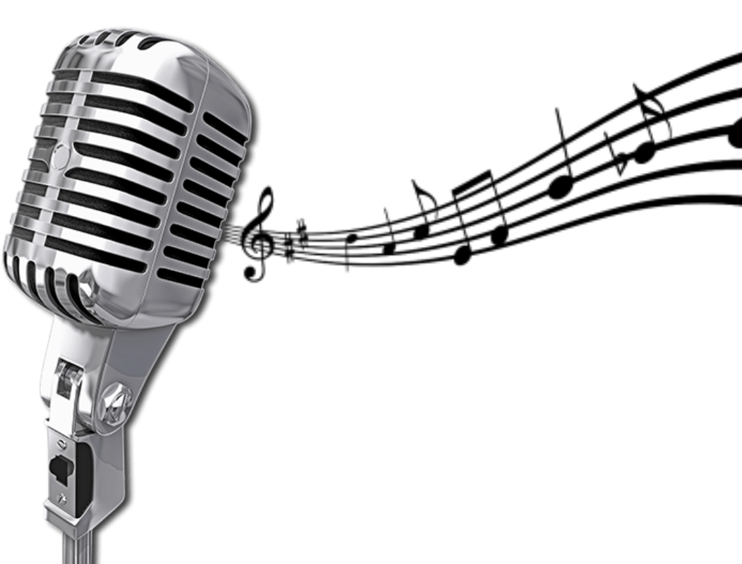 Download Transparent Music Notes Png - Old Microphone Png Clipart ...