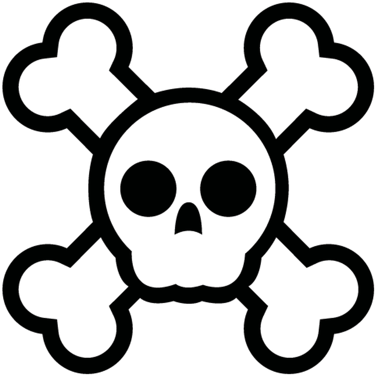 Download Skull And Crossbones Skull And Bones Clip Art - Cute Skull And ...