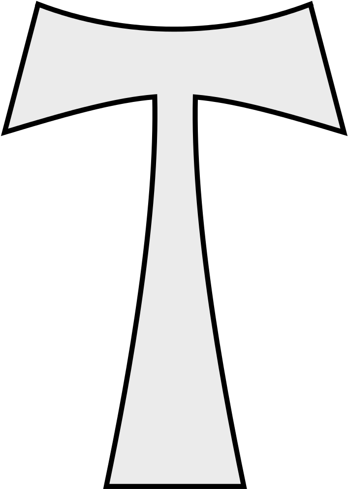 Tau Cross Christian Cross Clip Art - Tau Cross - Png Download - Full ...