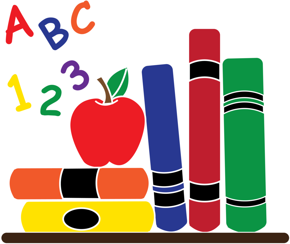 Logo - Teacher Apple Clipart Black And White - Png Download - Full Size ...