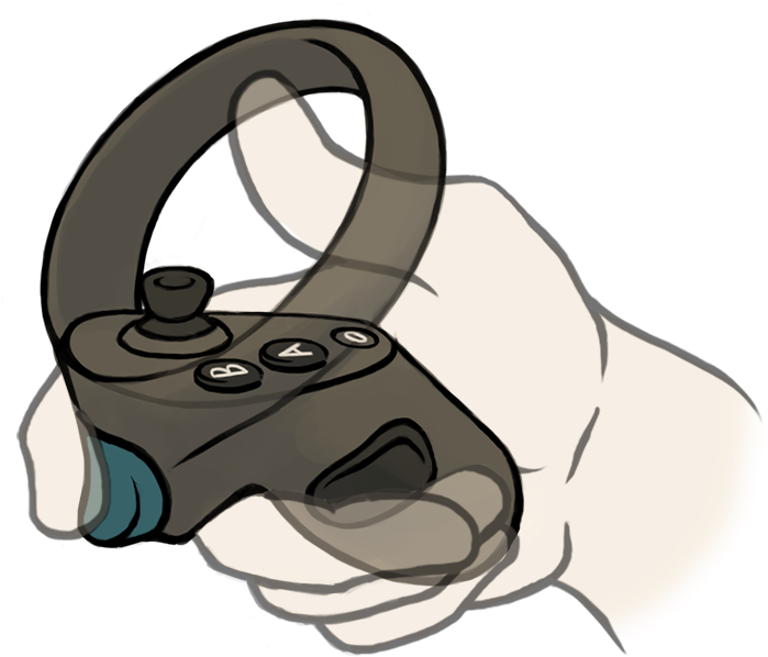 Quest Controller - Oculus Quest Controller Drawing Clipart - Full Size ...