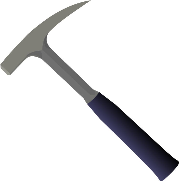 Download File Geological Hammer Svg Wikipedia - Geologist Hammer Vector ...
