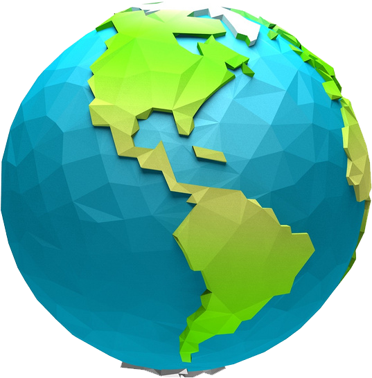 Globe World Animation Cartoon - World Cartoon Png Clipart - Full Size ...