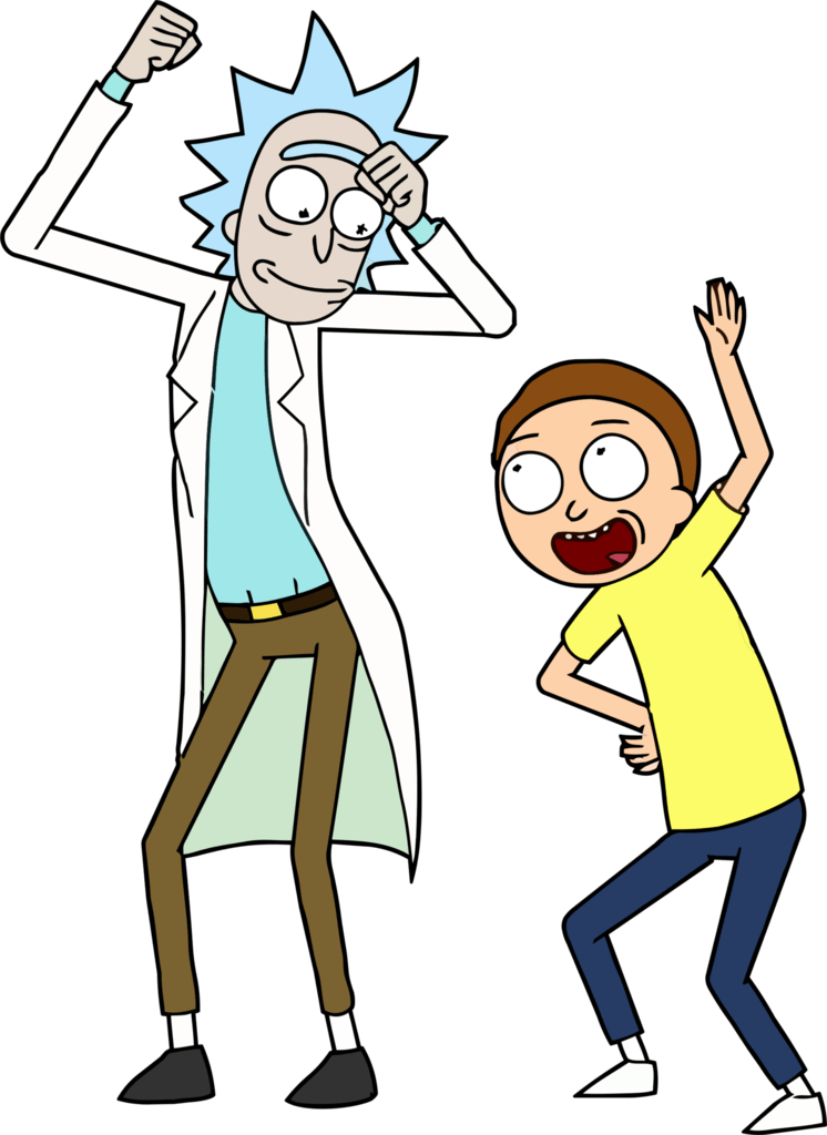 Download Rick And Morty Clipart Dancing - Rick And Morty Png ...