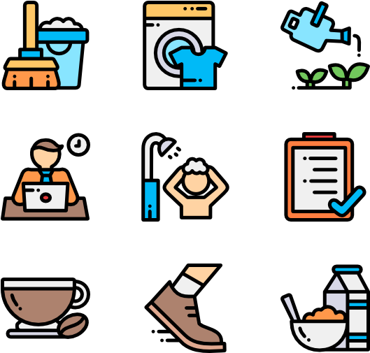 Morning Routine - Wakeup Icon Png Clipart - Full Size Clipart (#561494 ...