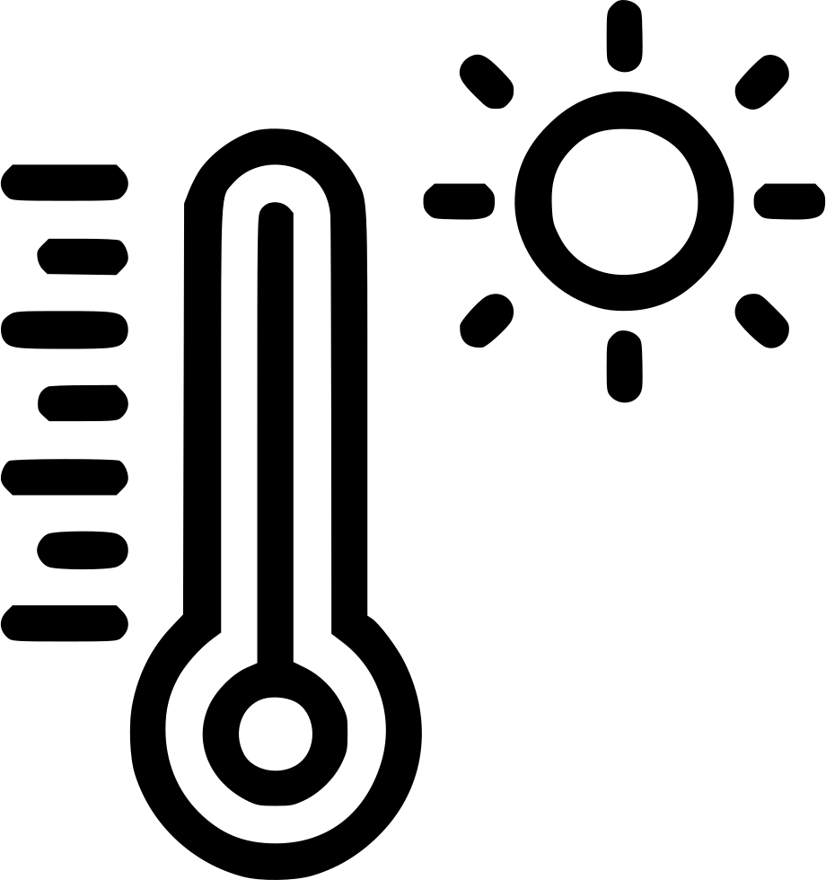 Wordpress Logo Clipart Thermometer - Hot Temperature Icon Png ...