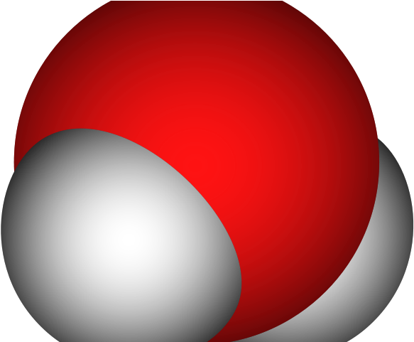 Molecule Clipart H2o Molecule - Water Molecule Transparent Background ...