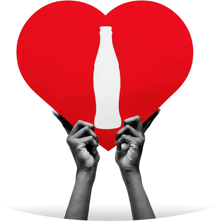 Partnerships - Red Heart Coca Cola Clipart - Full Size Clipart (#568330 ...
