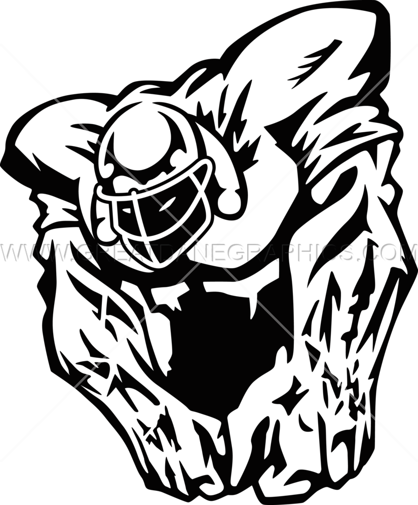 Beast Clipart Football - Football Beast Drawing - Png Download - Full ...