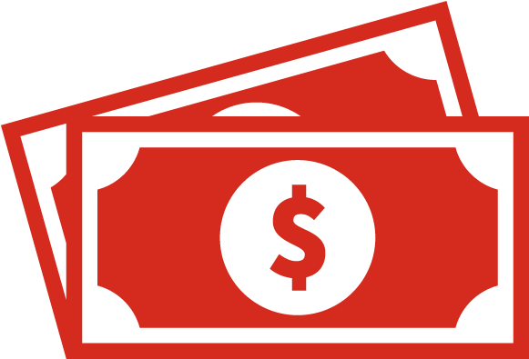 Money Logo Red Transparent Clipart - Full Size Clipart (#5600422 ...