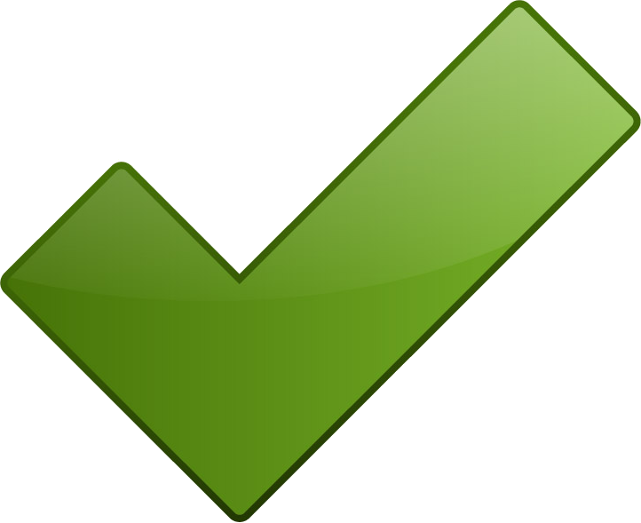 Green Tick Clipart Svg - Triangle - Png Download - Full Size Clipart ...