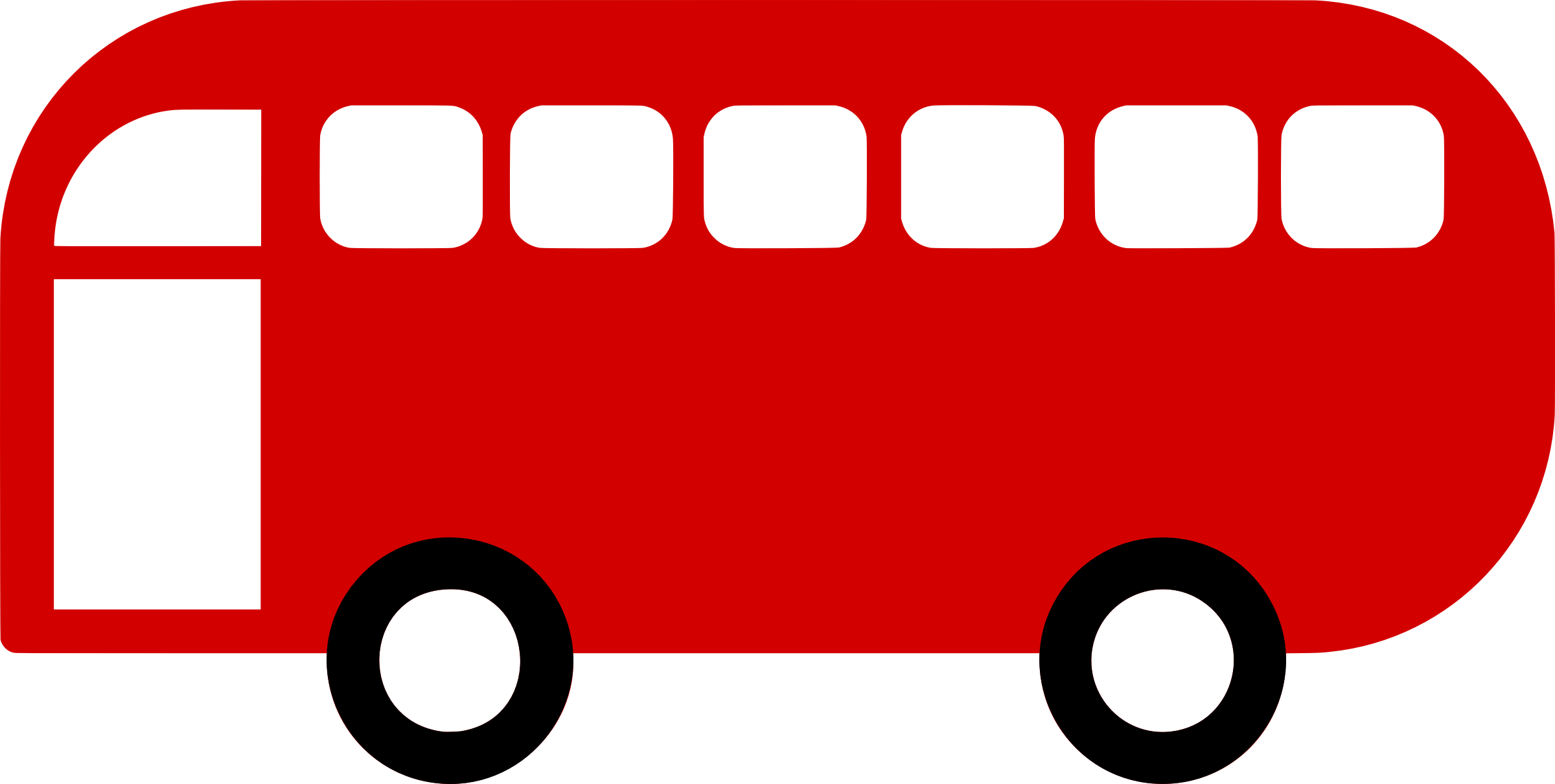 Bus Vectorized Clip Arts - Red Bus Png Transparent Png - Full Size ...