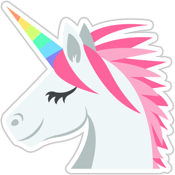Clipart Unicorn Faces - Unicorn Face - Png Download - Full Size Clipart ...