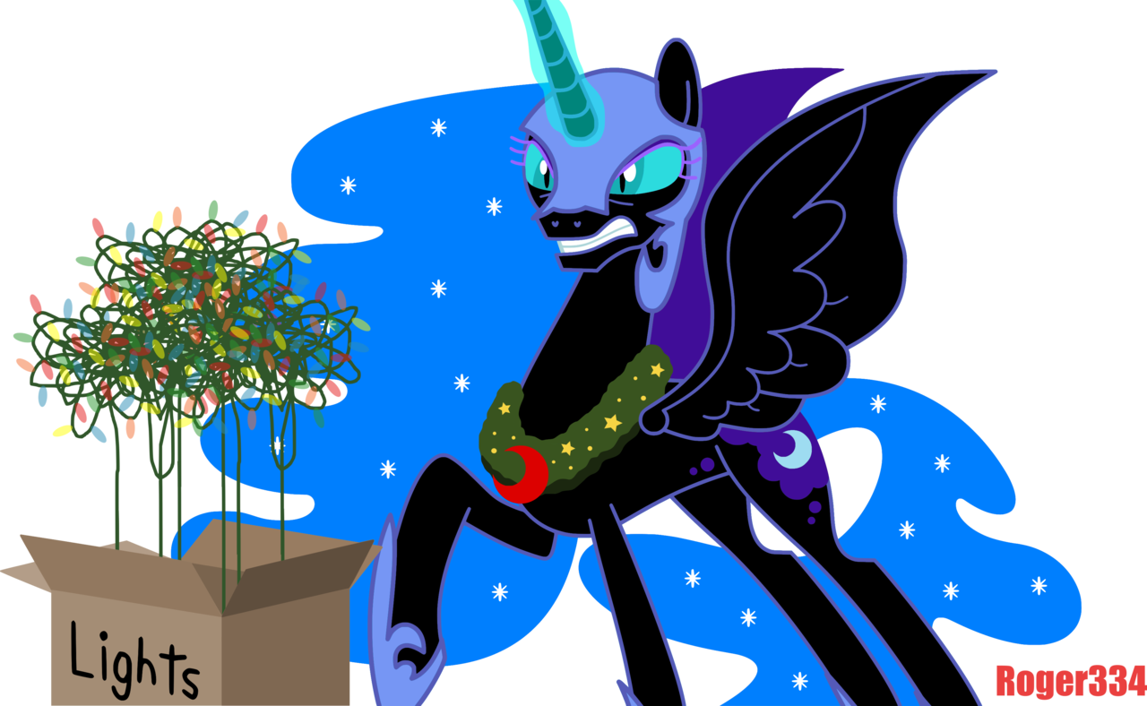 Clipart Moon Nightmare Before Christmas - Mlp Nightmare Moon Angry ...