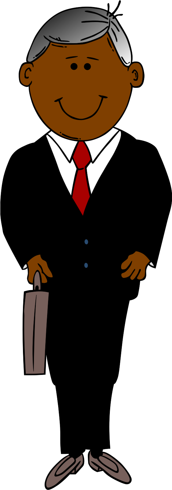 Cartoon Man In Suit Clipart - Full Size Clipart (#5610178) - PinClipart