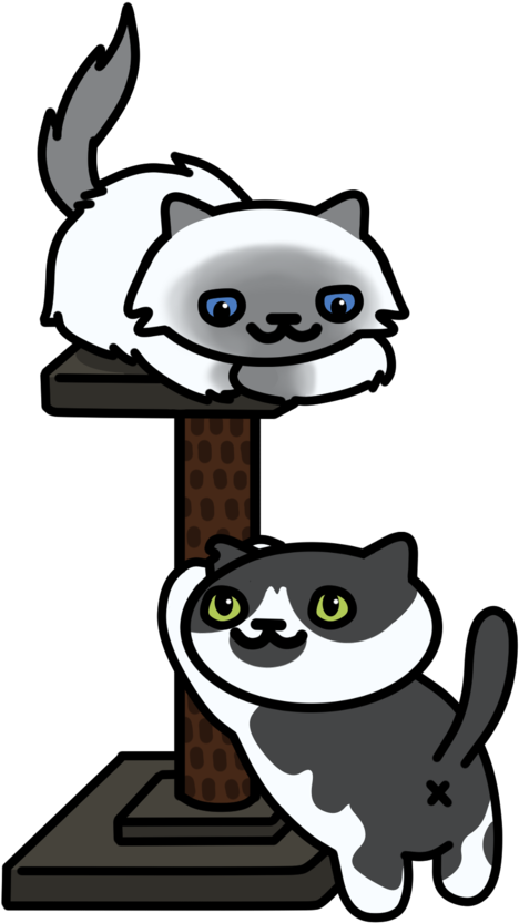 Download Extra Tall Scratching Post And Perch - Cat Scratching Post ...