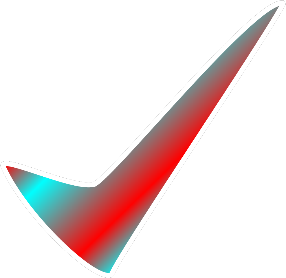 Bicolor Check Svg Clip Arts - Clip Art - Png Download - Full Size ...