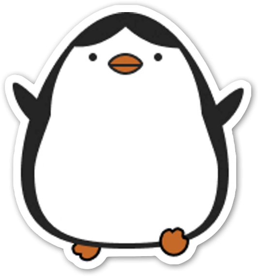 Download Yay Penguin Sticker - Adã©lie Penguin Clipart (#5621516 ...