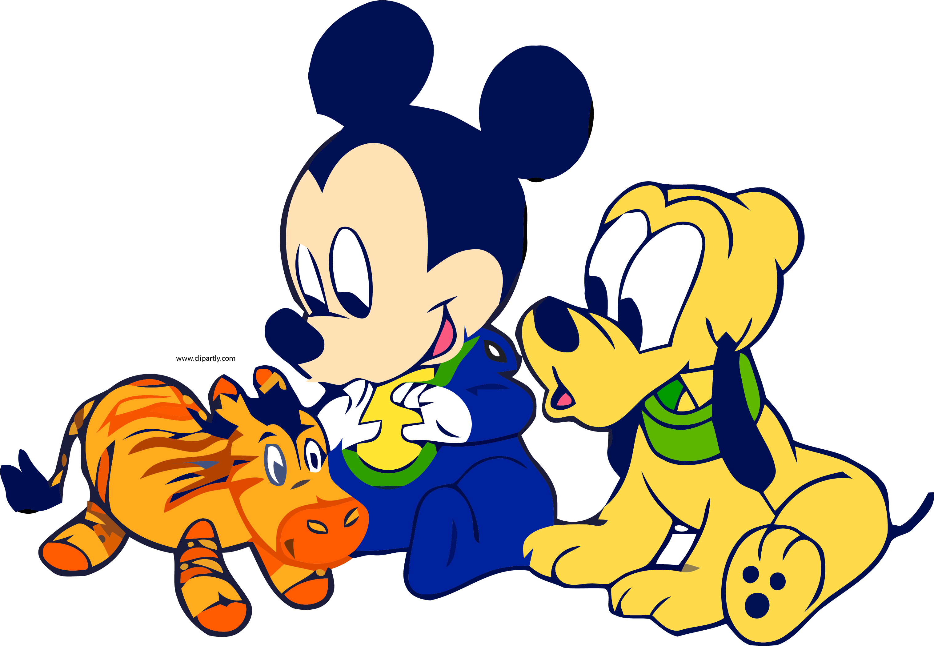 Baby Clipart Pluto - Baby Pluto The Dog - Png Download - Full Size ...