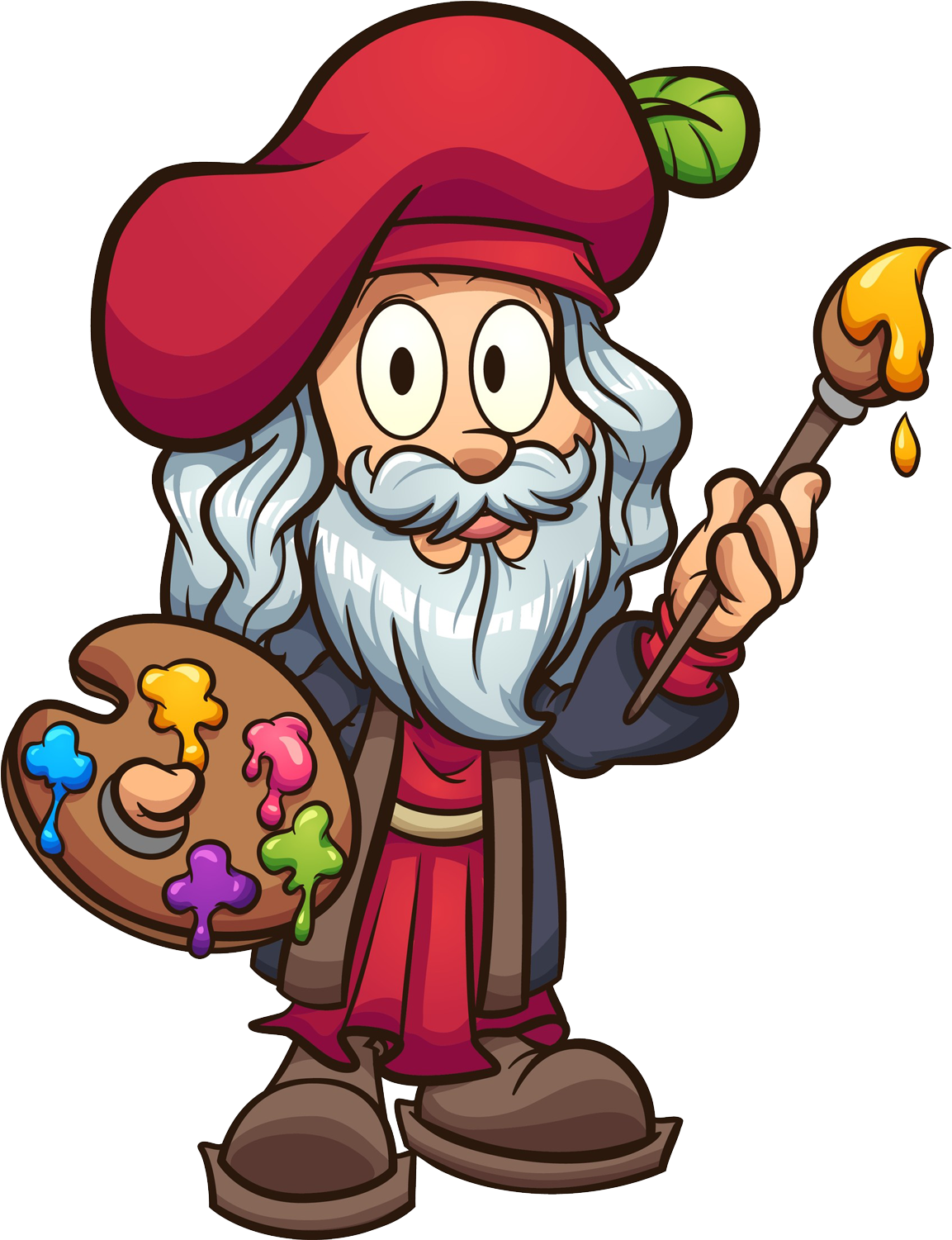 Leonardo Da Vinci Animated Clipart - Full Size Clipart (#5625215 ...