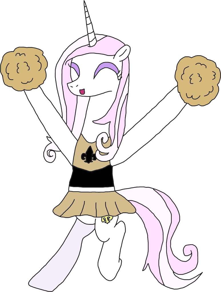 Cheer Drawing Football - Unicorn Cheerleader Clipart - Full Size ...