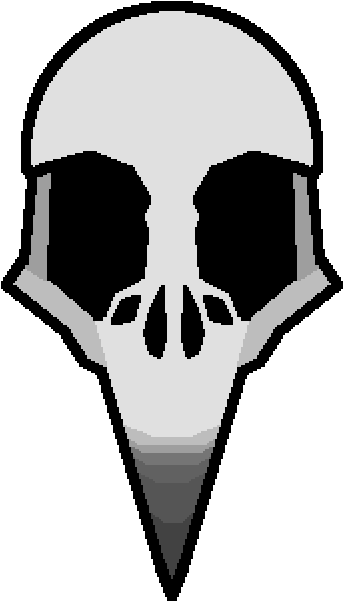 Raven Skull Png Clipart - Full Size Clipart (#5627160) - PinClipart