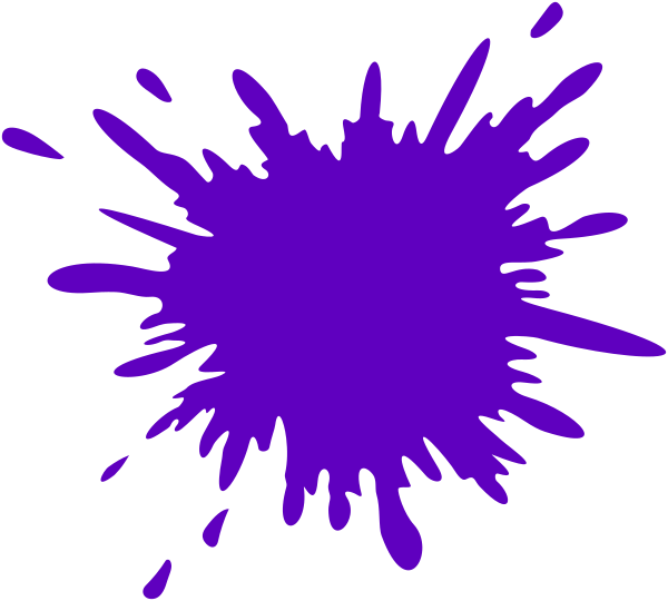 Purple Splash Png Clipart - Full Size Clipart (#5629734) - PinClipart