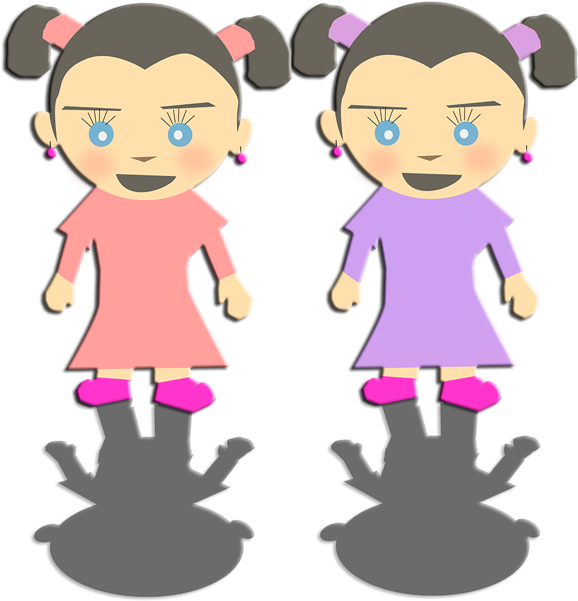 Boy Facing Backwards Cartoon Clipart - Full Size Clipart (#5631122 ...