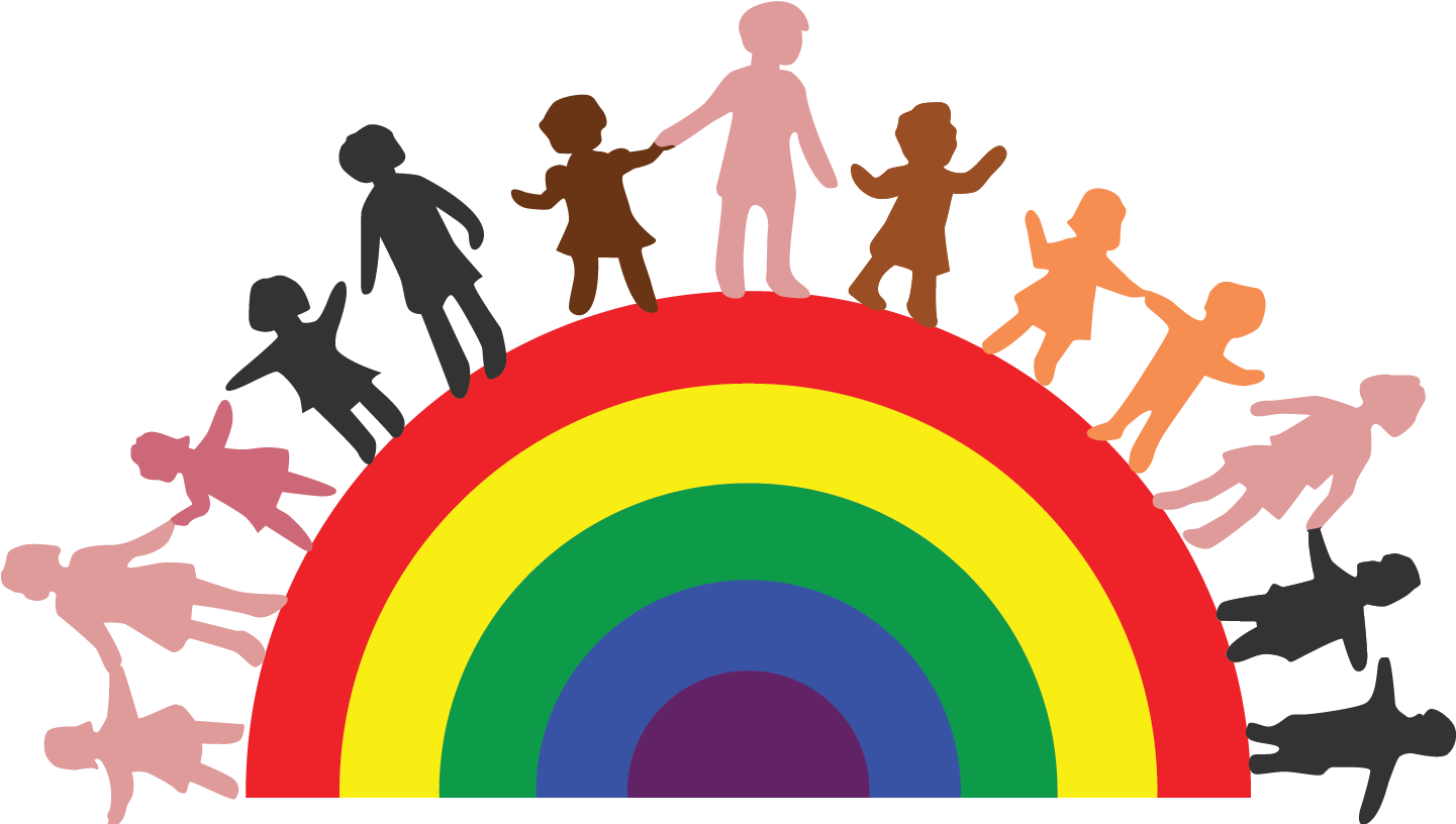 Rainbow Riders Clipart - Full Size Clipart (#5631342) - PinClipart