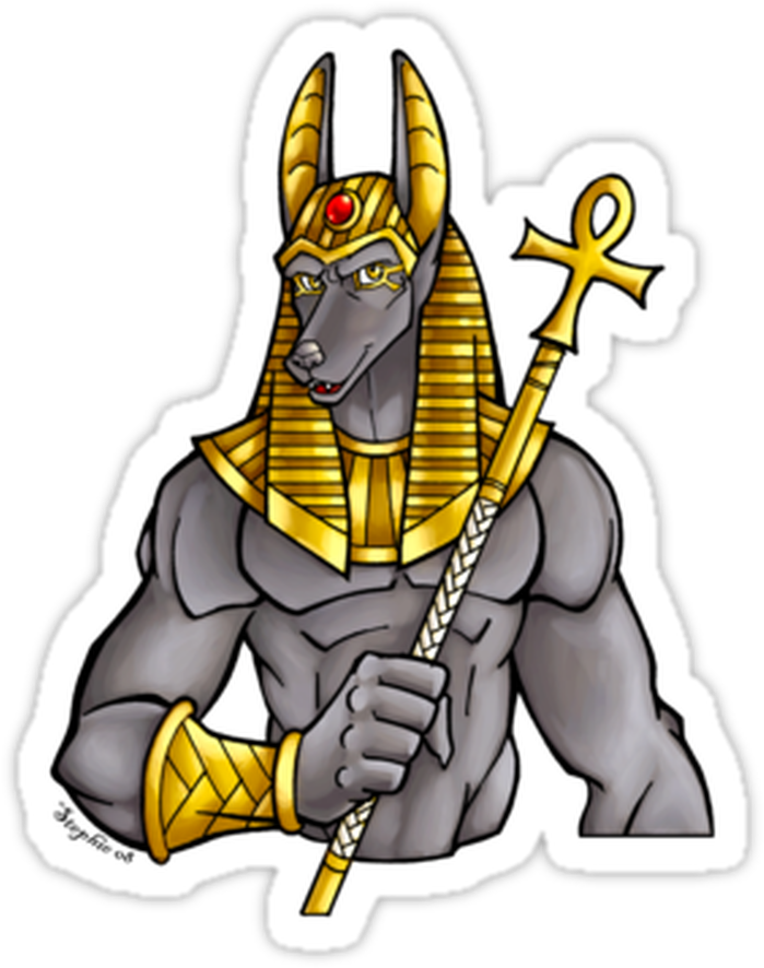 Heaven Light Ancient - Anubis Ancient Egyptians Gods Clipart - Full ...