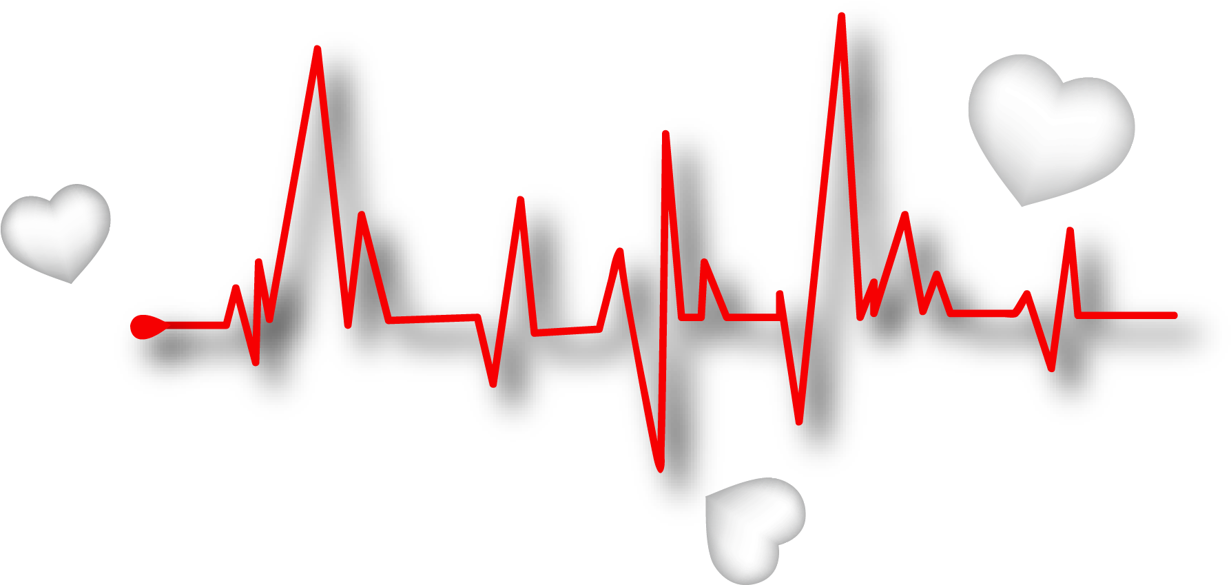Download Heart Pulse Euclidean Rate Vector Decorate Line Clipart ...