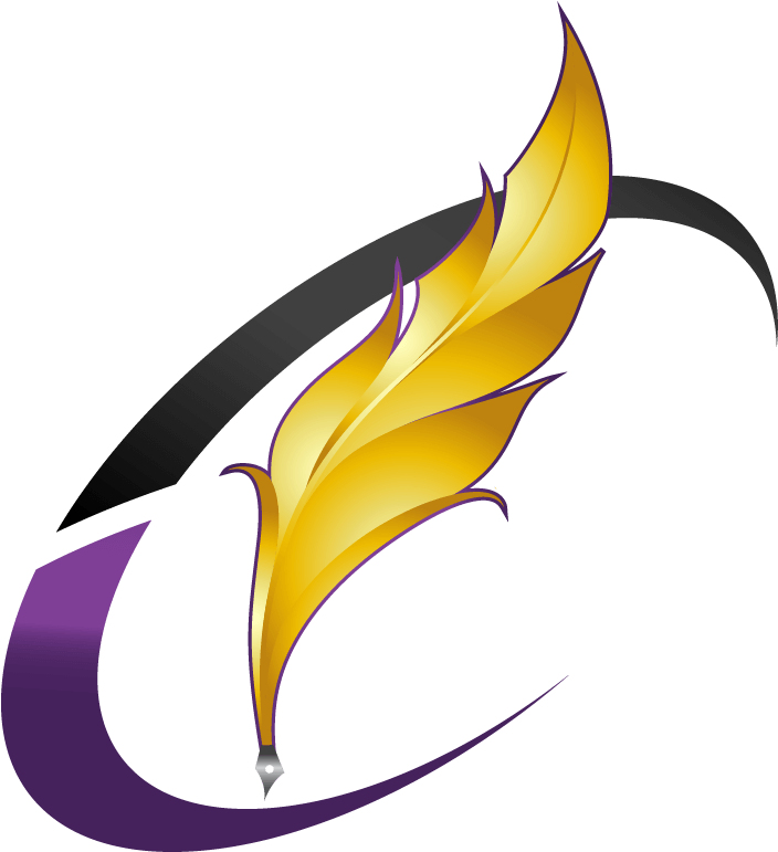 Logo Pen Gold Clipart - Full Size Clipart (#5635908) - PinClipart