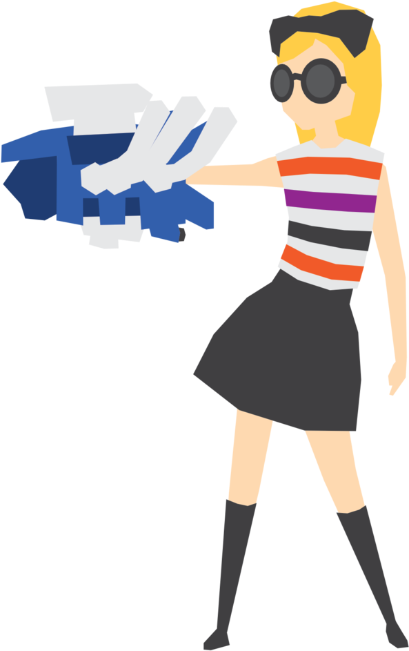 Player Felicity - Cartoon Clipart - Full Size Clipart (#5639380 ...