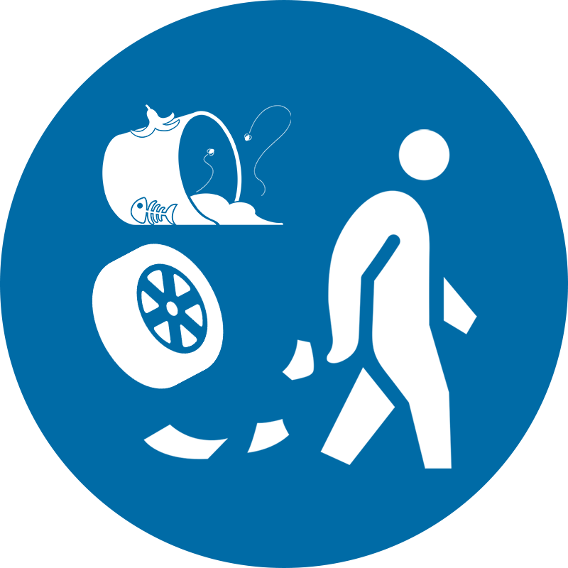 Icons Representing Illegal Dumping - Dumping Icon Png Clipart - Full ...