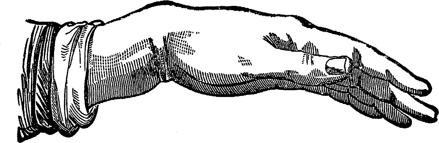 Transparent Relaxed Clipart - Vintage Hand Illustration - Png Download ...