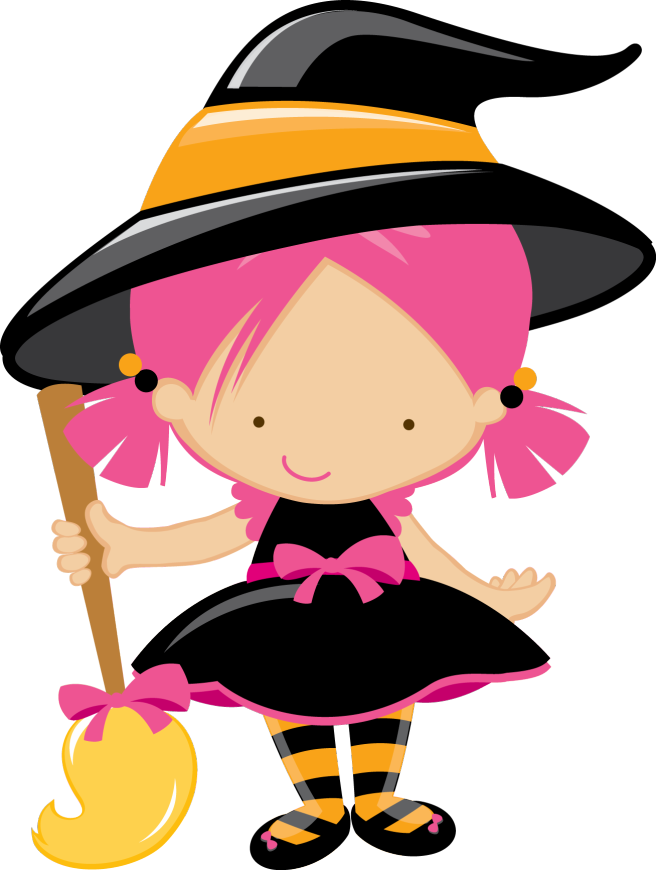 Pin By Misha Wright - Cute Little Witch Clipart - Full Size Clipart ...