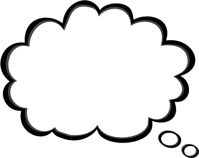 Thought Bubble Free Png Image - Speech Balloon Clipart - Full Size Clipart (#5644850) - PinClipart