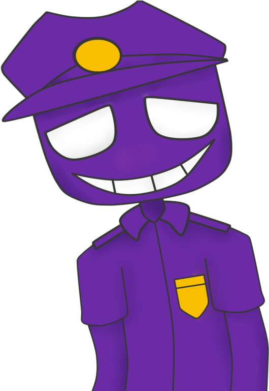Man Clipart Purple - Fnaf Purple Guy Drawing - Png Download - Full Size ...