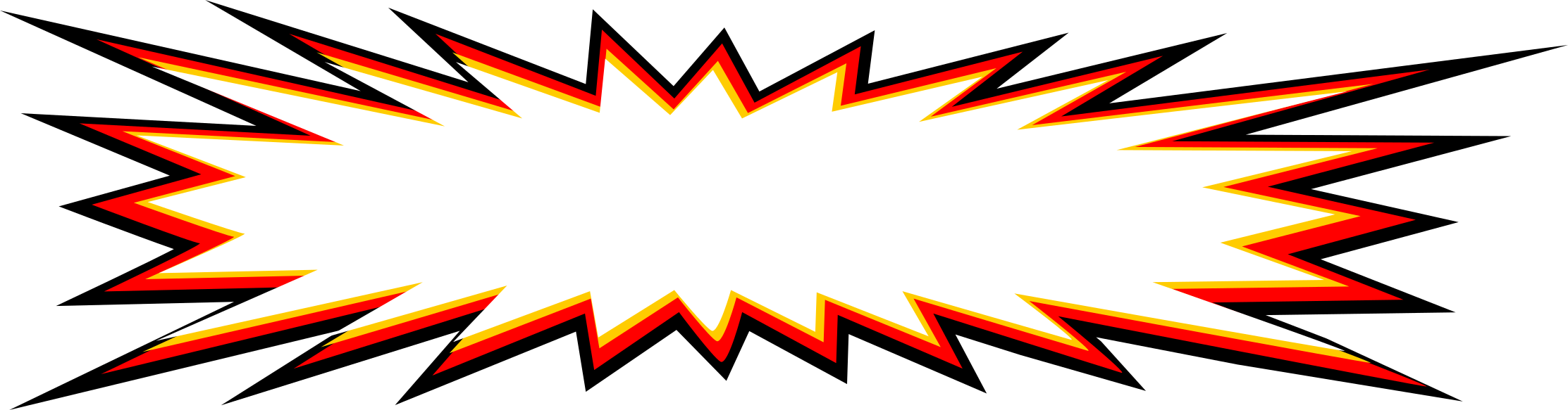Explosion Banner Clipart - Full Size Clipart (#5654079) - PinClipart
