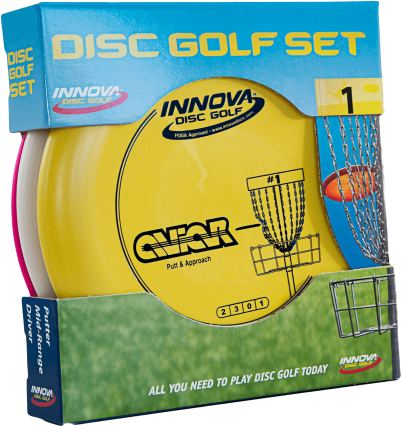 An Image Showing Innova Disc Golf Beginner Starter - Frisbee Games ...