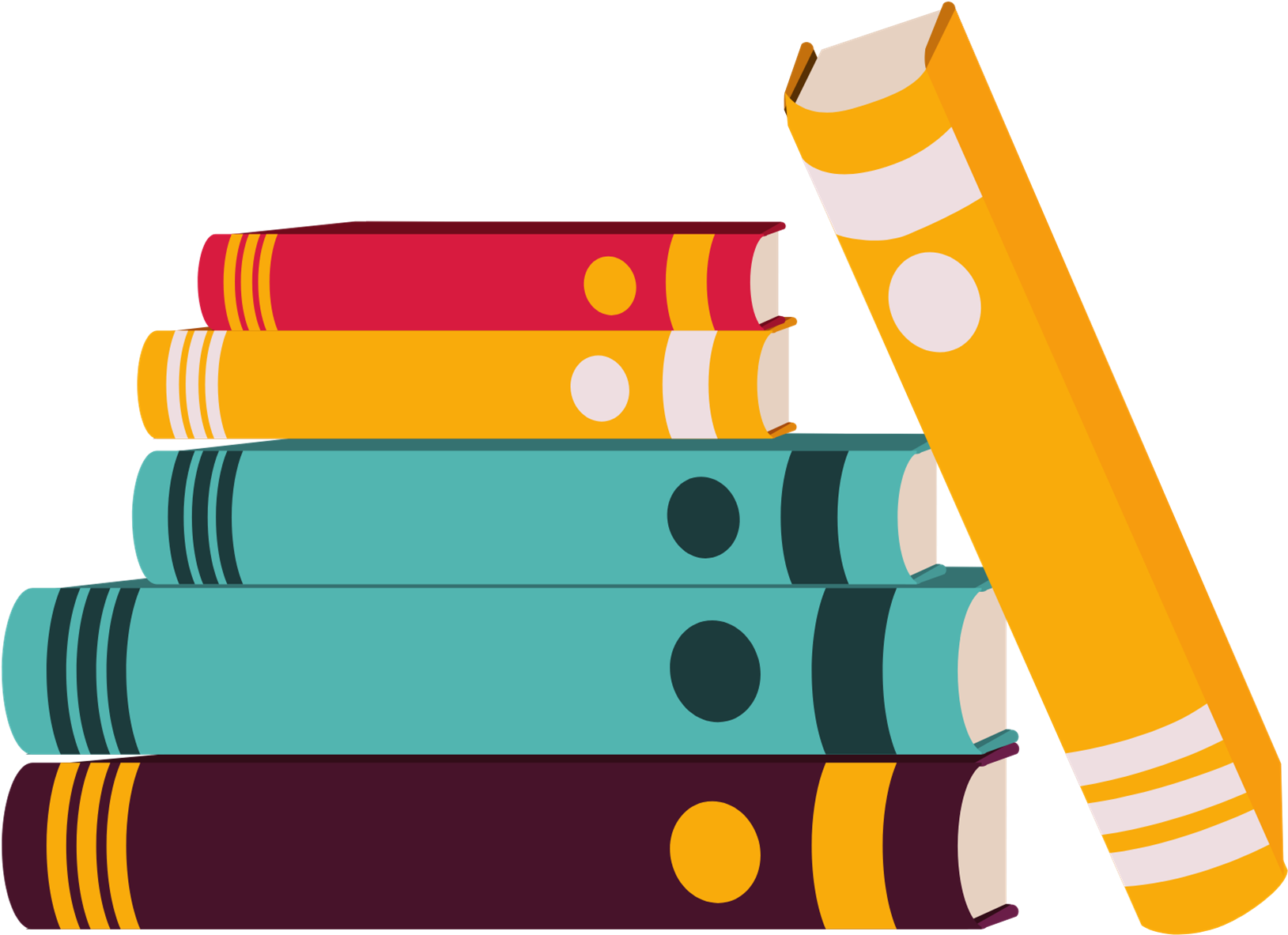 Colorful Book Free Icon Clipart - Full Size Clipart (#5656104) - PinClipart